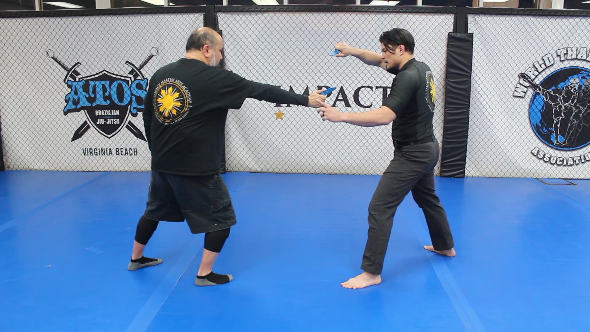 Amara 9 With Male Triangle Footwork