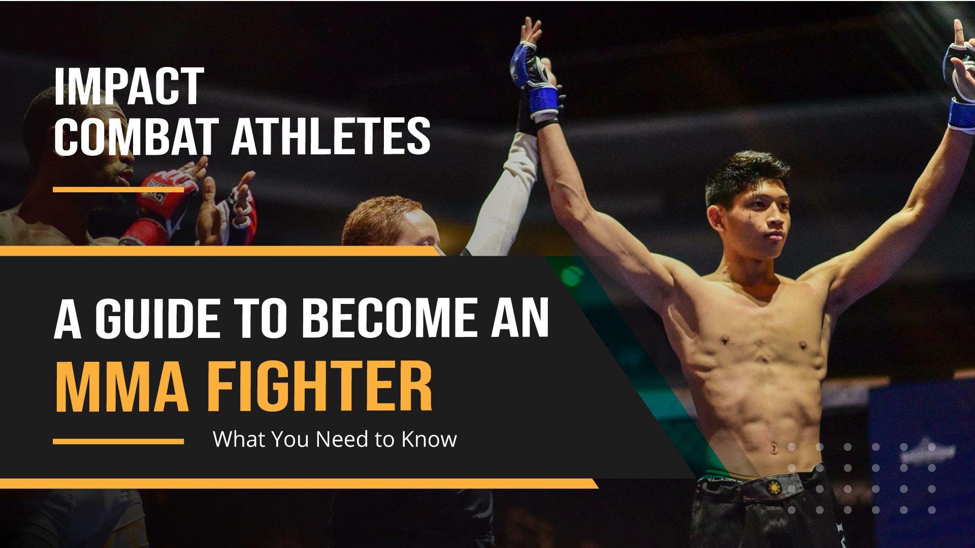 A Guide to Becoming an MMA Fighter