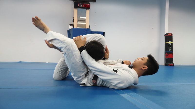 Single Leg to Triangle Setup